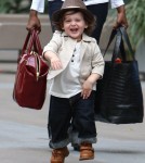 Rachel Zoe shops on Robertson Blvd. with her son Skyler in Beverly ...