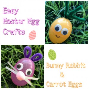 Easter Egg Critters: Bunny & Carrot Easter Eggs | Celeb Baby Laundry
