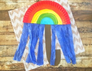 April Showers Umbrella Craft For Kids | Celeb Baby Laundry
