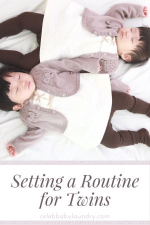 Setting a Routine for Twins | Celeb Baby Laundry
